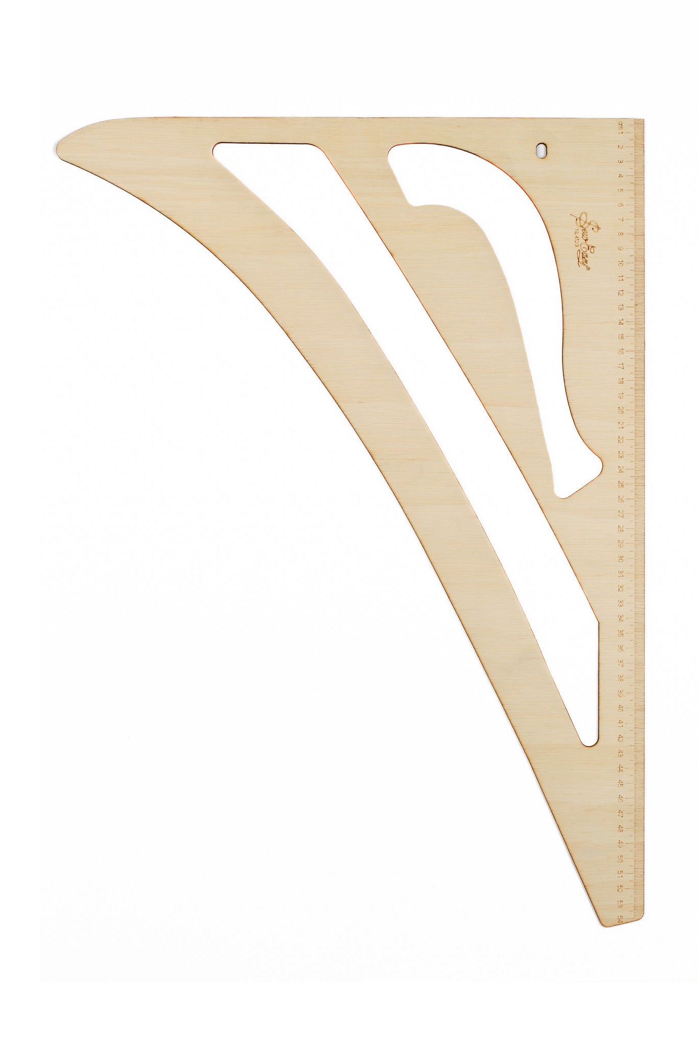 Wooden Tailors Square Ruler – Lively Fabrics